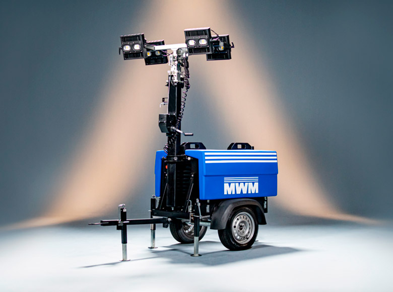 Torre de iluminação a diesel em Porto Alegre, SK2 Energia